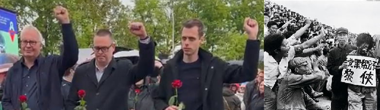 PVDA brengt communistische Stalin-groet - ReactNieuws